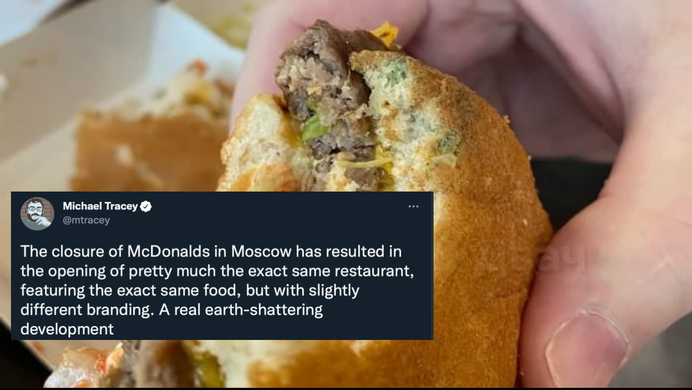 Moldy Buns At Russian McDonald's Replacement Go Viral Sparking Memes ...