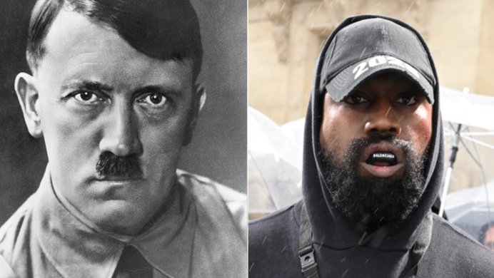 Social Media Concerned Upon Learning Kanye Really Loves Hitler | Know ...