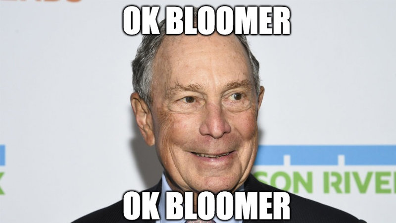 twitter ok bloomer memes trend in response to michael bloomberg ...