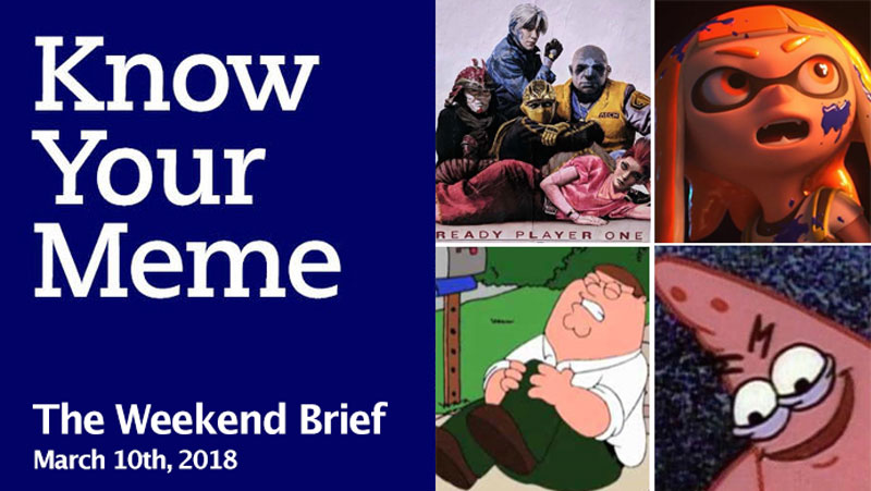 Weekend Meme Briefing: Ready Player One Poster Parodies, Inkling Girl's ...