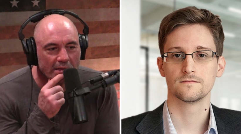 The Joe Rogan Experience hosts edward snowden | Know Your Meme