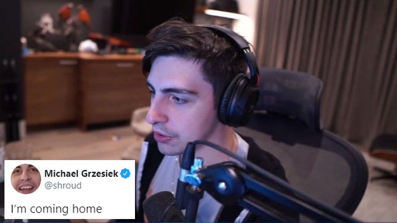 Shroud Announces Exclusive Return To Twitch | Know Your Meme