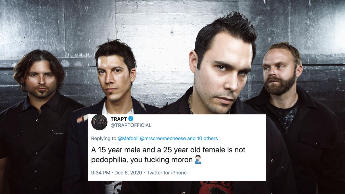 Trapt Says 25-Year-Old Women Who Have Sex With 15-Year-Old Boys Is 'Not ...