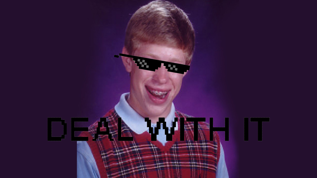 Crypto Art Trends As Deal With It And Bad Luck Brian Get In On Meme ...