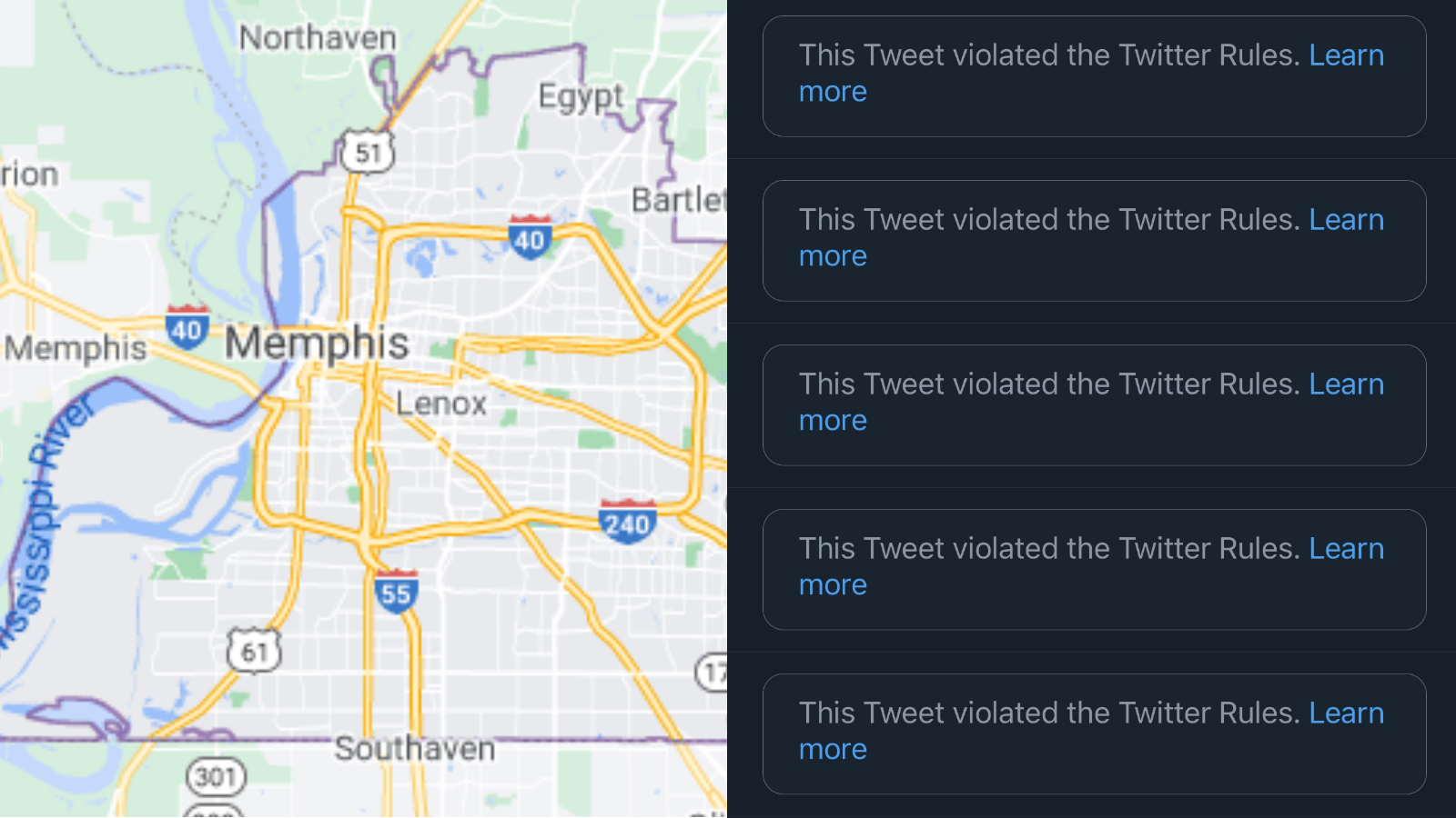 A Weird Bug Caused Twitter Users To Get Suspended For Writing 'Memphis ...