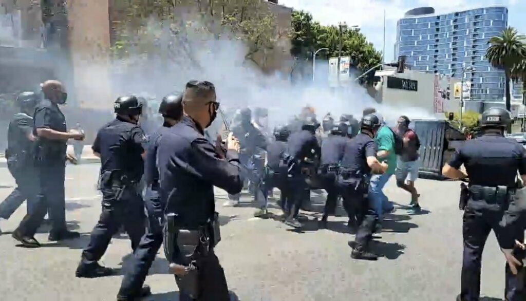 Violence Erupts In Los Angeles After Trans Woman Uses Women's Section ...