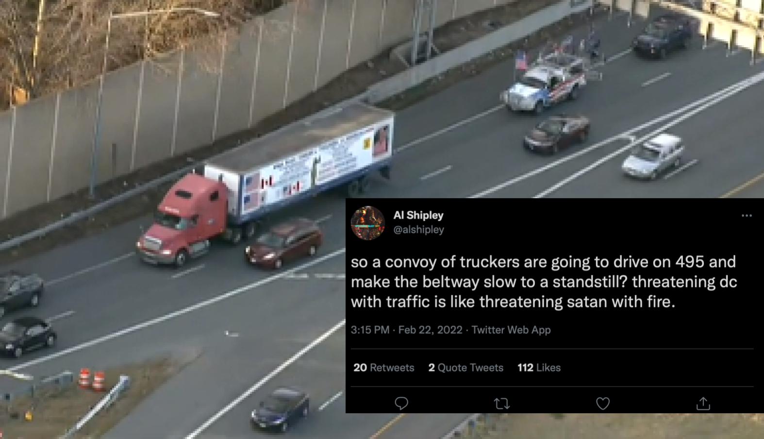 Trucker Freedom Convoys Head To Washington DC But The Internet Wonders ...