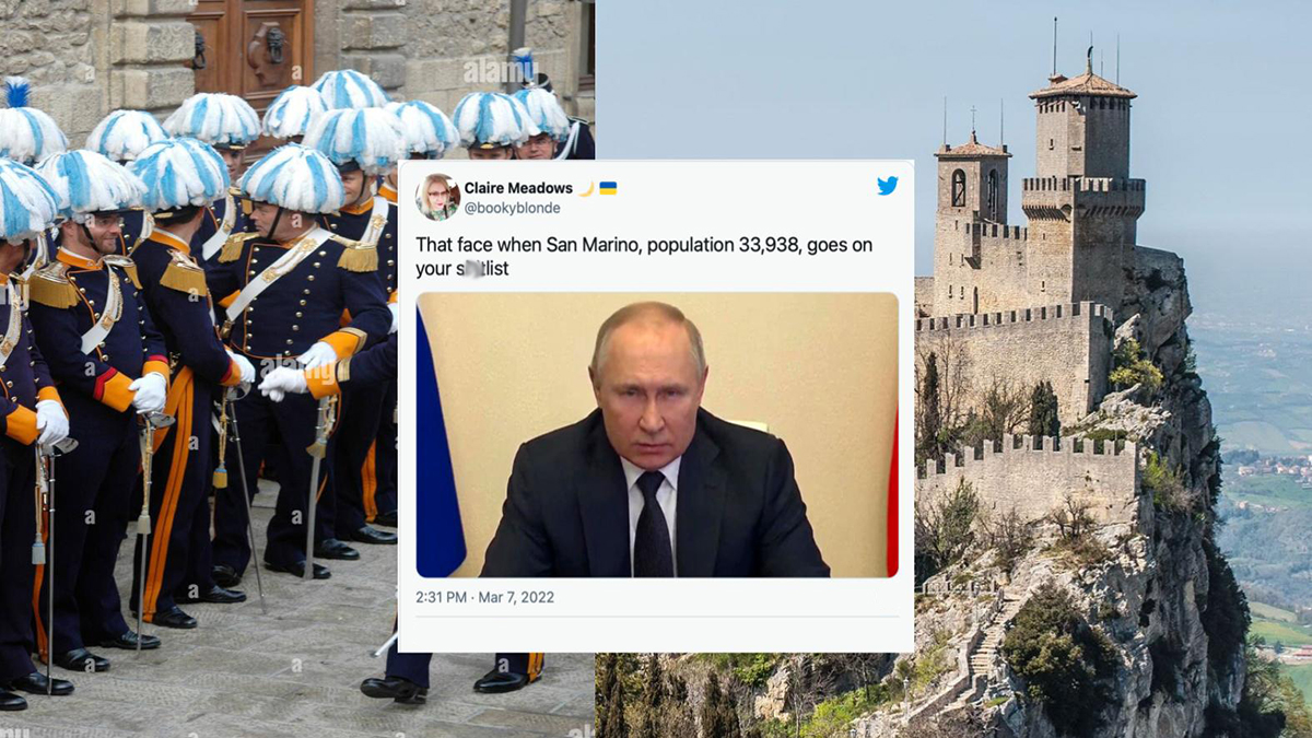 Russia Includes Republic San Marino On List Of Unfriendly Countries ...