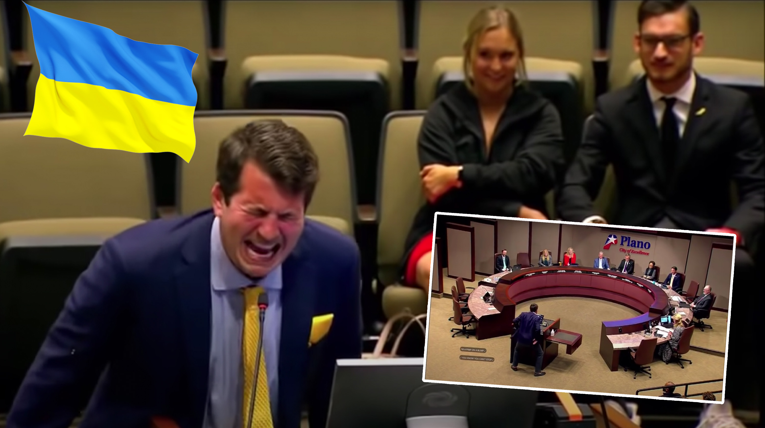 Comedian Alex Stein Performed A Pro-Ukraine Rap Song In Front Of Plano ...