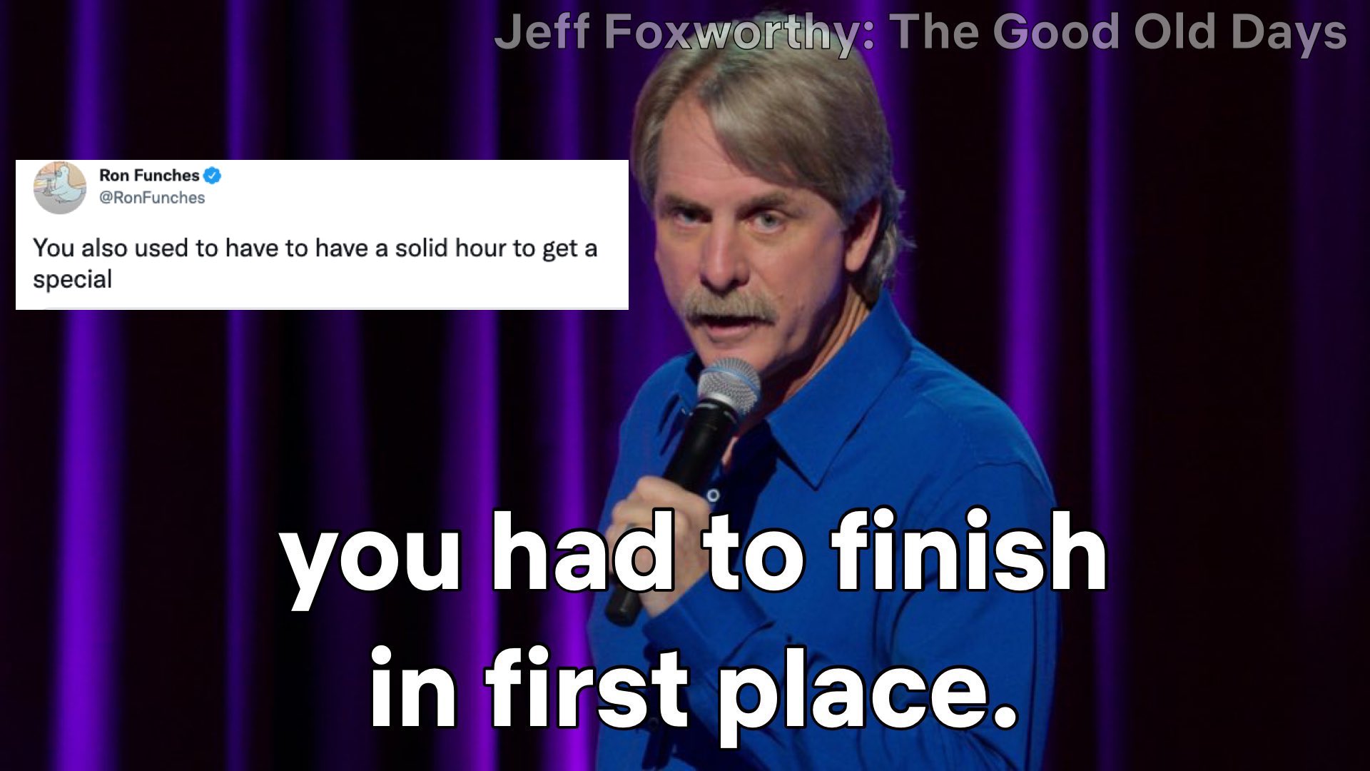 Netflix Lambasted For Highlighting Jeff Foxworthy Participation Trophy ...