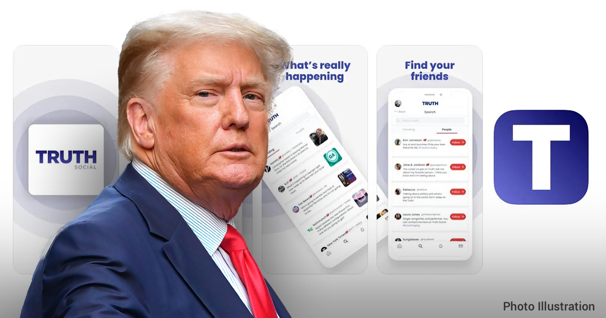 Report That Truth Social Is Down 93 Percent In Signups Causes Wave Of ...