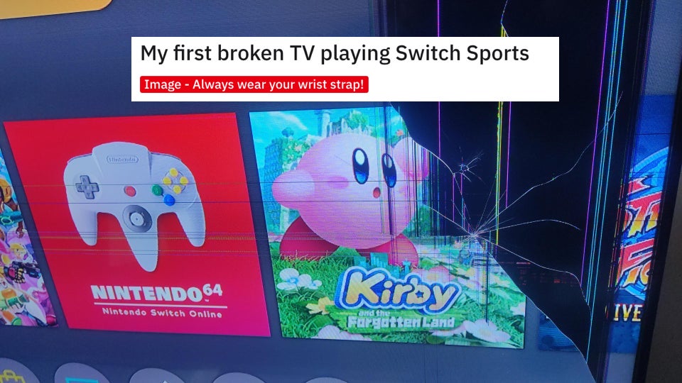 Nintendo Switch Sports Has Gamers Throwing Their Controllers At Their ...