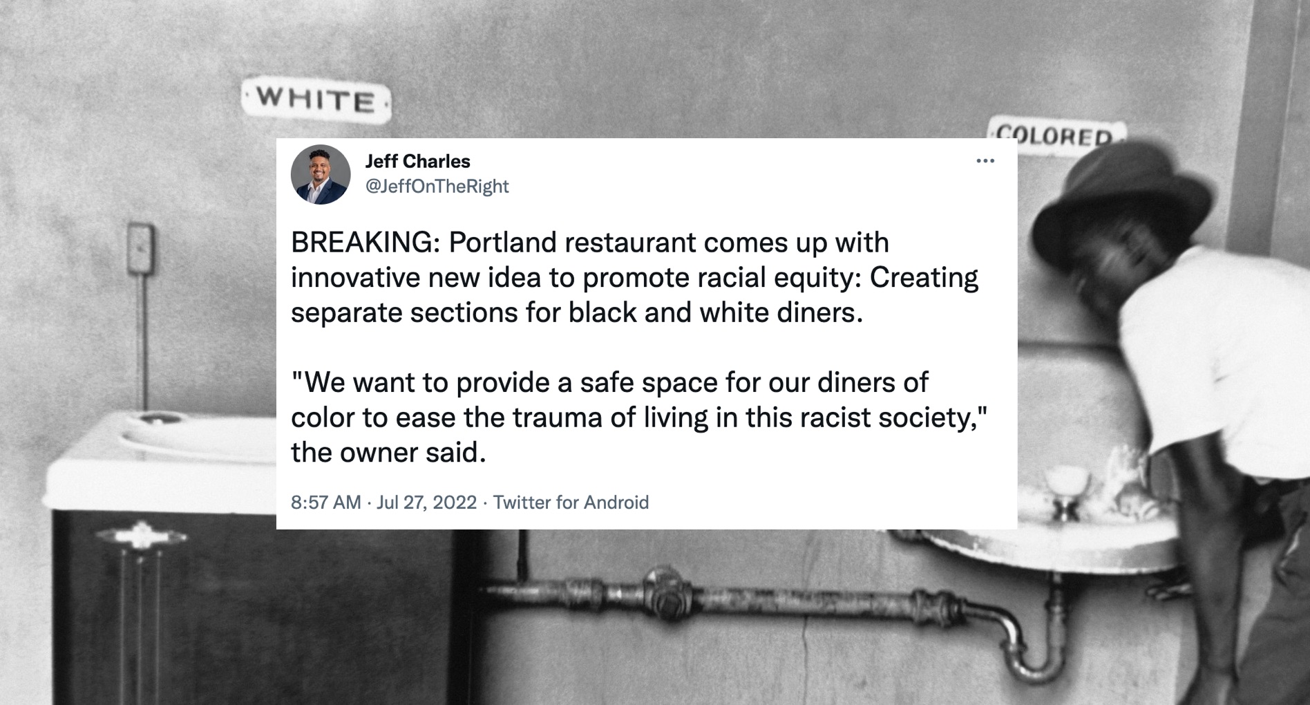 Conservative Satirist Makes A 'Joke' About Portland Reintroducing ...