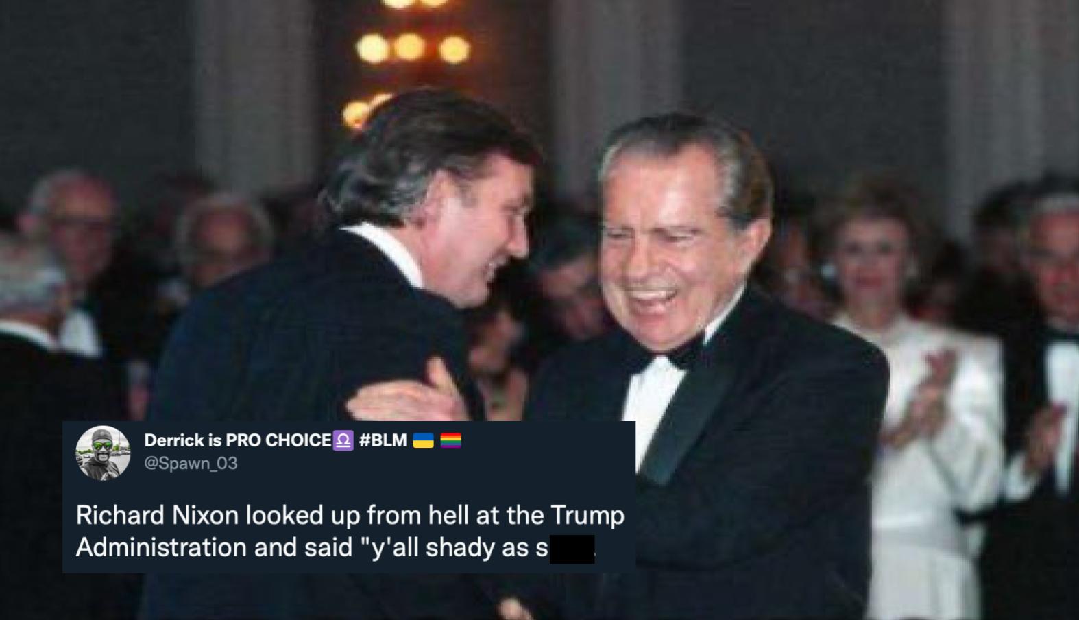 Tricky Dick Memes Are In Style After FBI Raids Mar-a-Lago On Nixon's ...