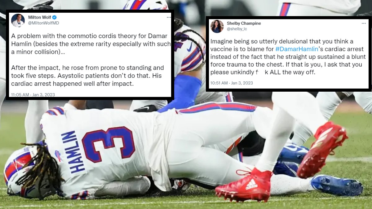 Anti-Vaccine Conspiracies Run Wild Following Damar Hamlin's Cardiac ...