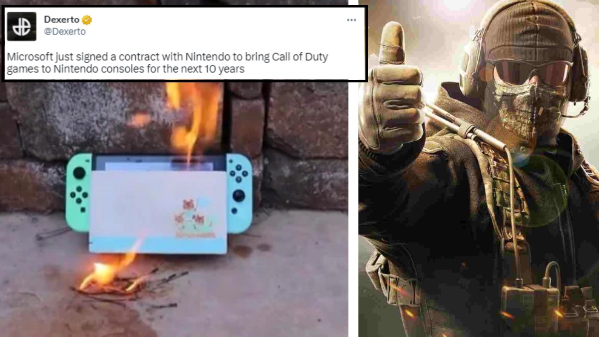 Microsoft Announcing CoD On Nintendo Consoles Leads To Clowning The ...