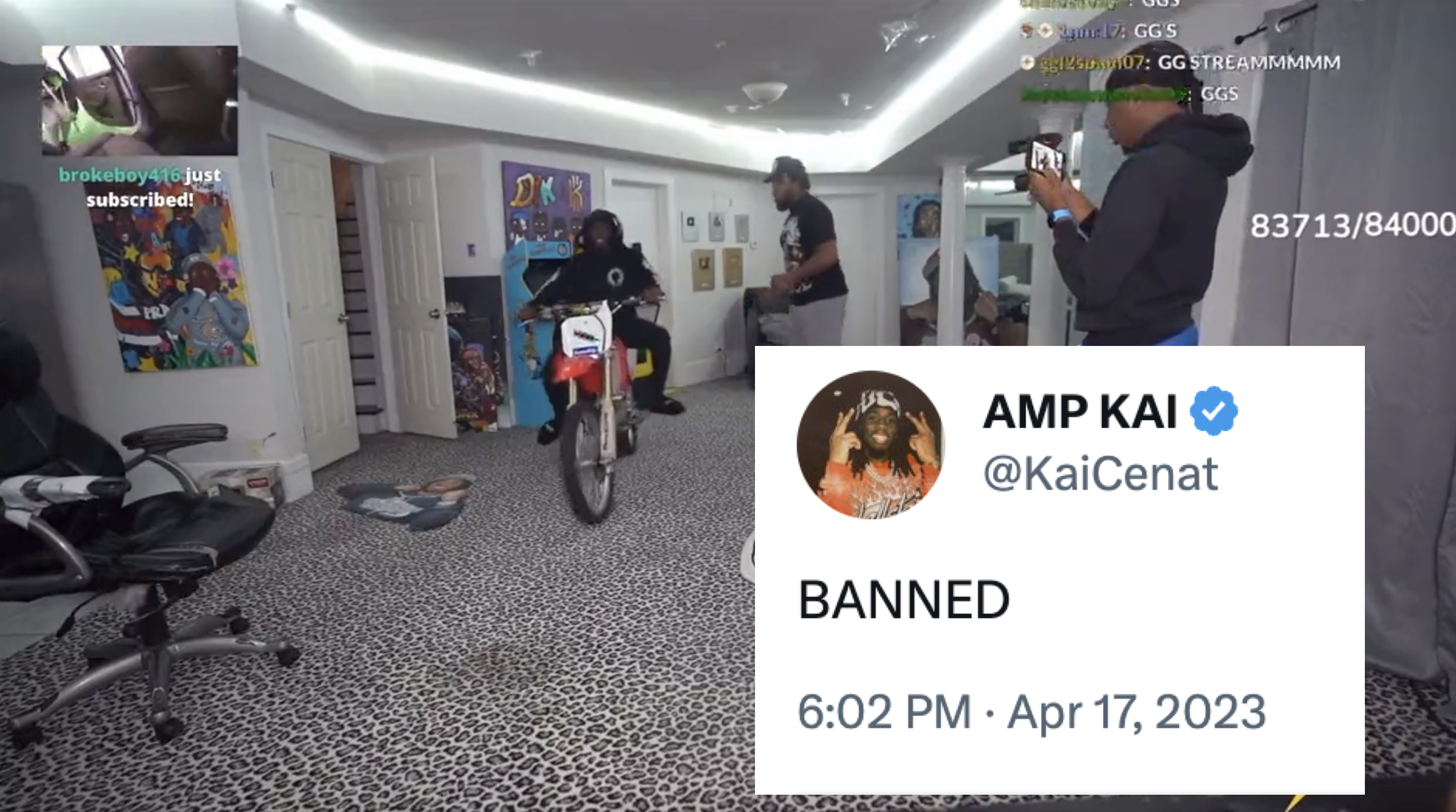 Kai Cenat Presumably Zooms His Way Into Twitch Ban, Fans Call For Him ...
