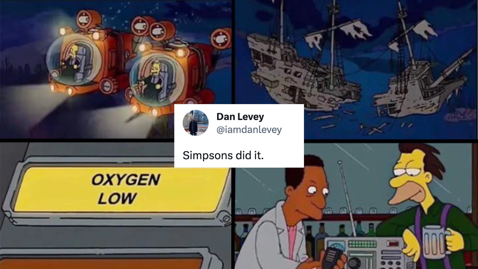 OceanGate Becomes Latest Trending News Story To Get Hit With 'Simpsons ...