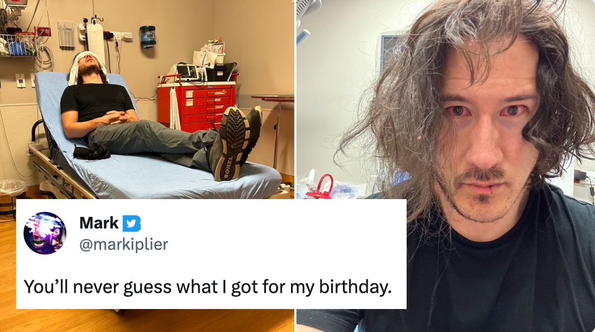 Markiplier Mildly Alarms Fans With Yet Another Hospital Selfie, And No ...