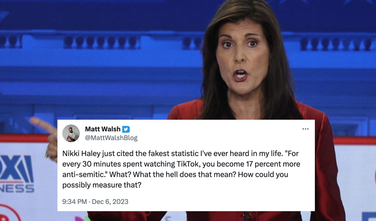 Nikki Haley Claims 30 Minutes Of TikTok Makes Users 17 Percent More ...