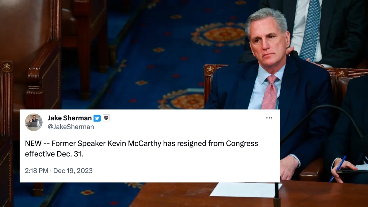 Kevin McCarthy's Rough Year In Congress Ends With His Resignation ...
