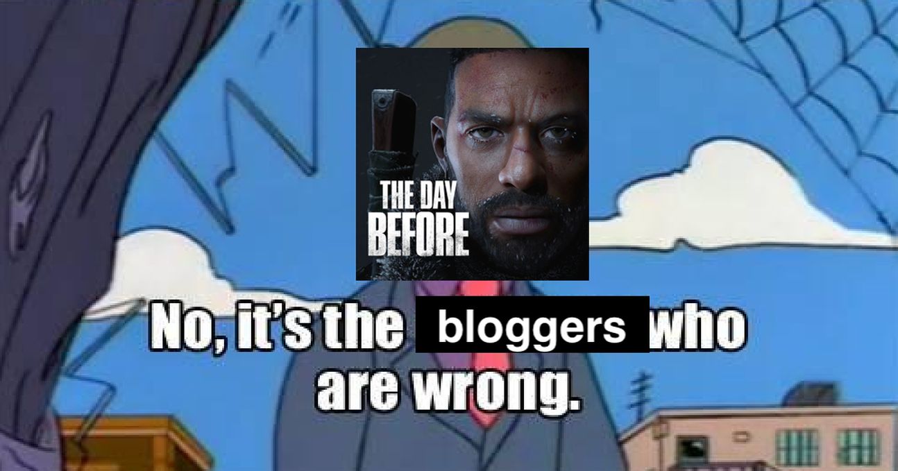 'The Day Before' Devs, Not Content With Fading Away Quietly, Blame ...