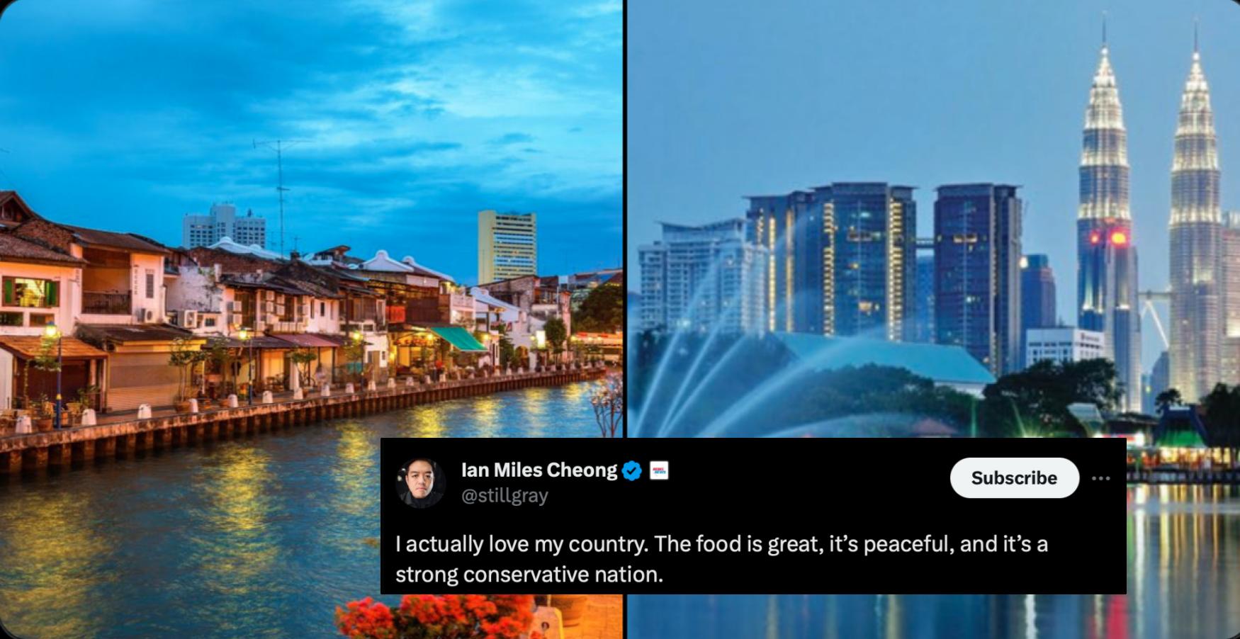 Ian Miles Cheong Posts About Malaysia, As X Users Speculate About Consequences F... | Know Your Meme
