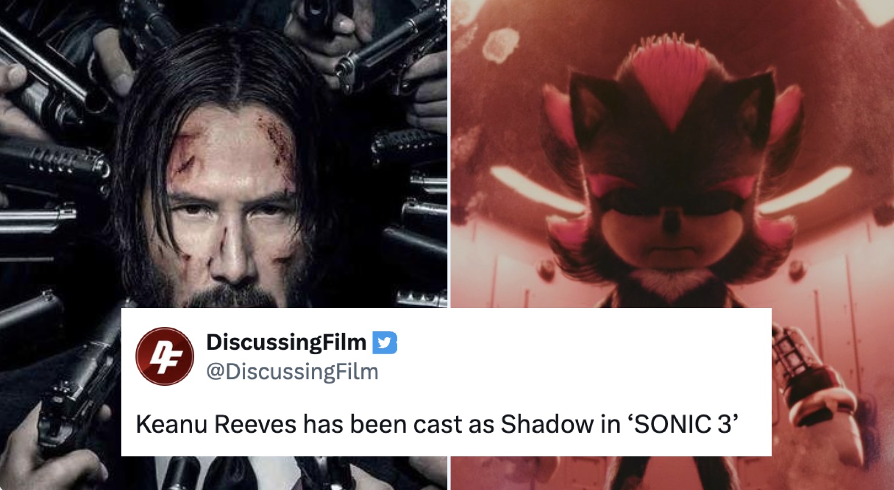 Keanu Reeves Will Voice Shadow The Hedgehog In Third 'Sonic' Movie, In ...