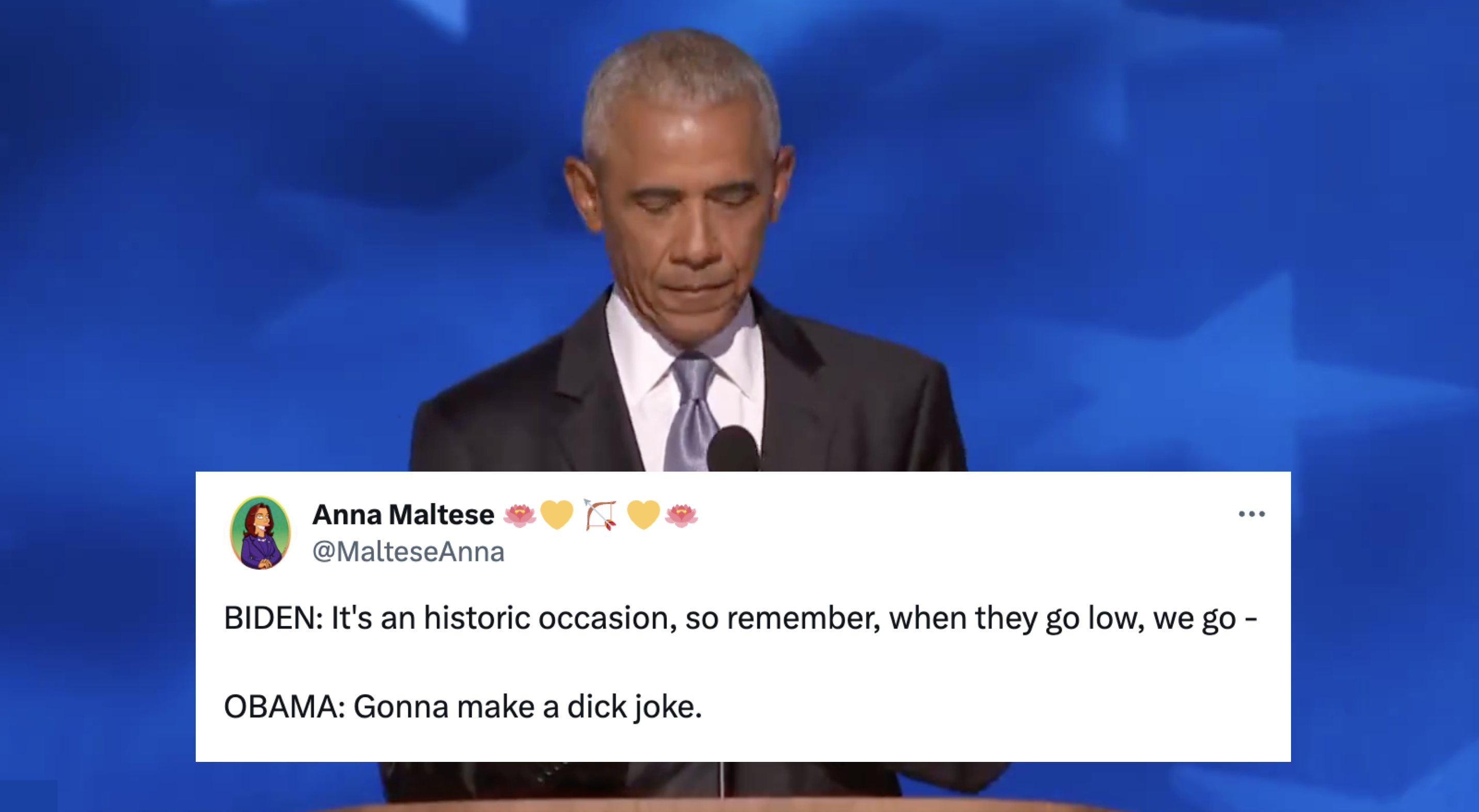 It Sure Seems Like Obama Made A 'Small Dong' Joke At The Democratic ...