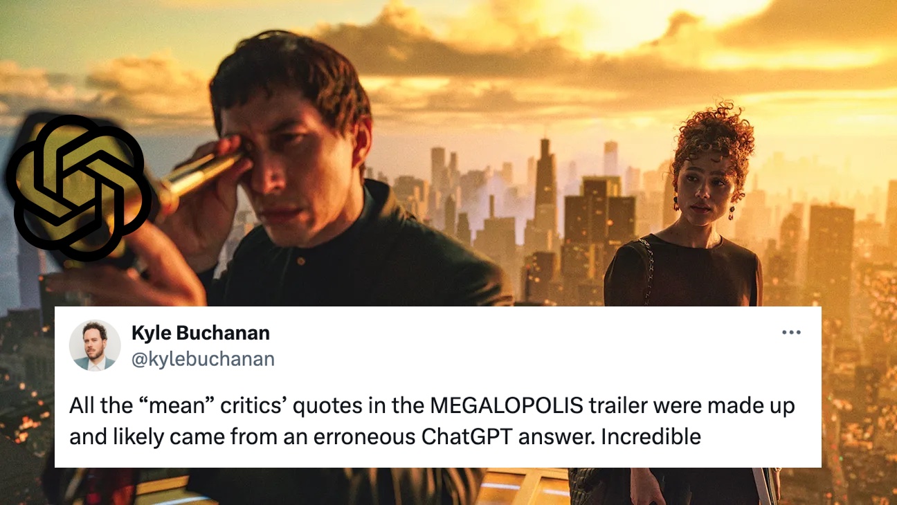 'Megalopolis' Trailer Opens With Negative Reviews Of Classic Francis ...