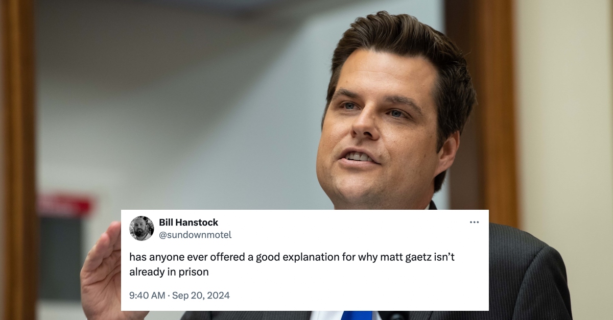 Matt Gaetz Joins Scandal Parade, As Court Documents Confirm He Brought ...