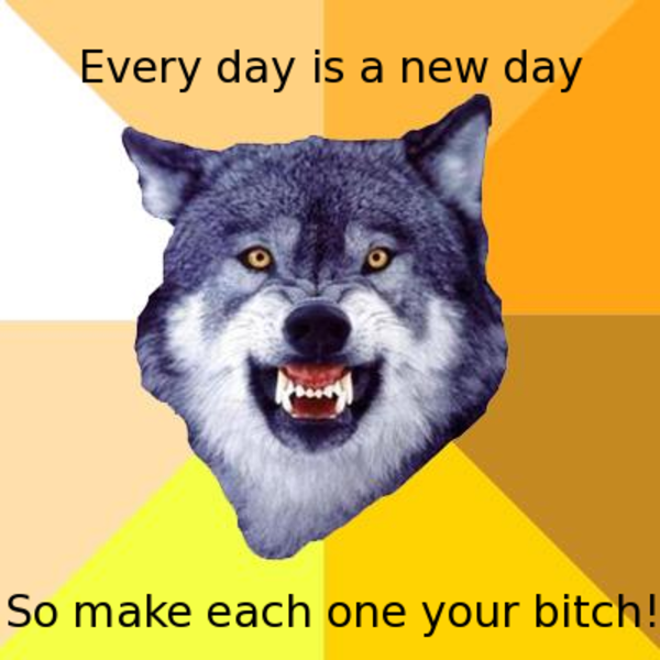 [Image - 2756] | Courage Wolf | Know Your Meme