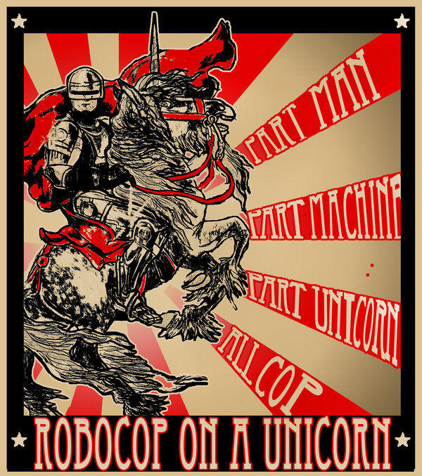 [Image - 8572] | Robocop On A Unicorn | Know Your Meme