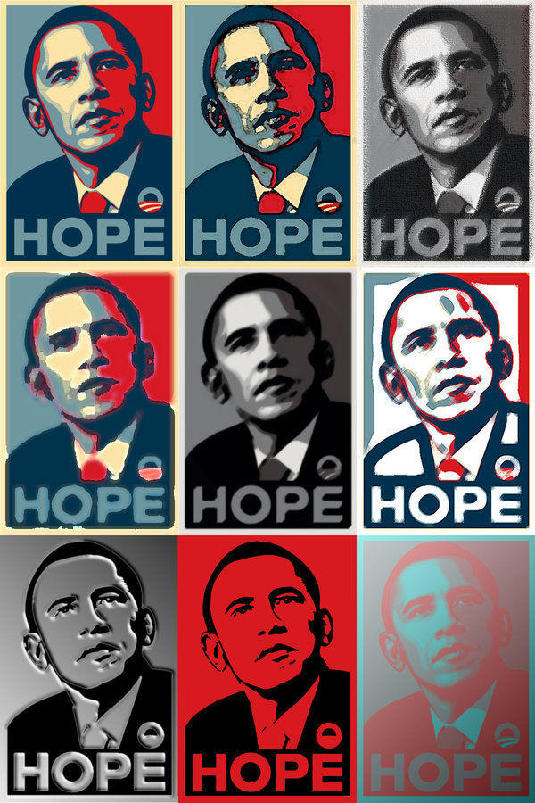 [Image - 12247] | Obama "Hope" Posters | Know Your Meme
