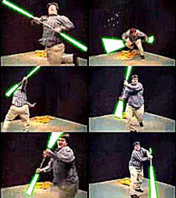 Star Wars Kid With A Real lightsaber | Star Wars Kid | Know Your Meme