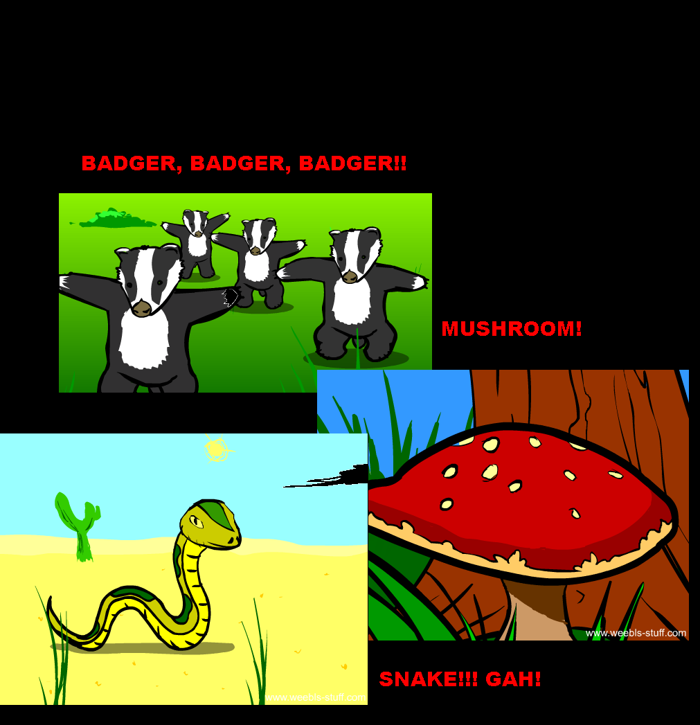 [Image - 15250] | Badger Badger Badger | Know Your Meme