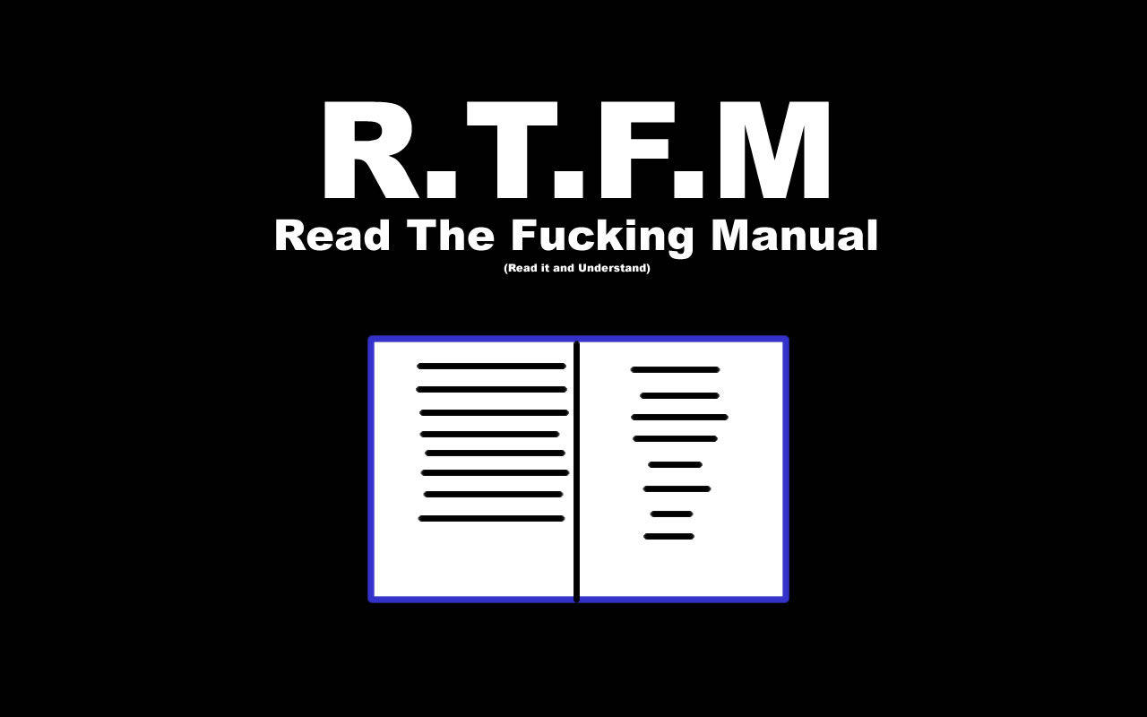 [Image - 17672] | RTFM | Know Your Meme