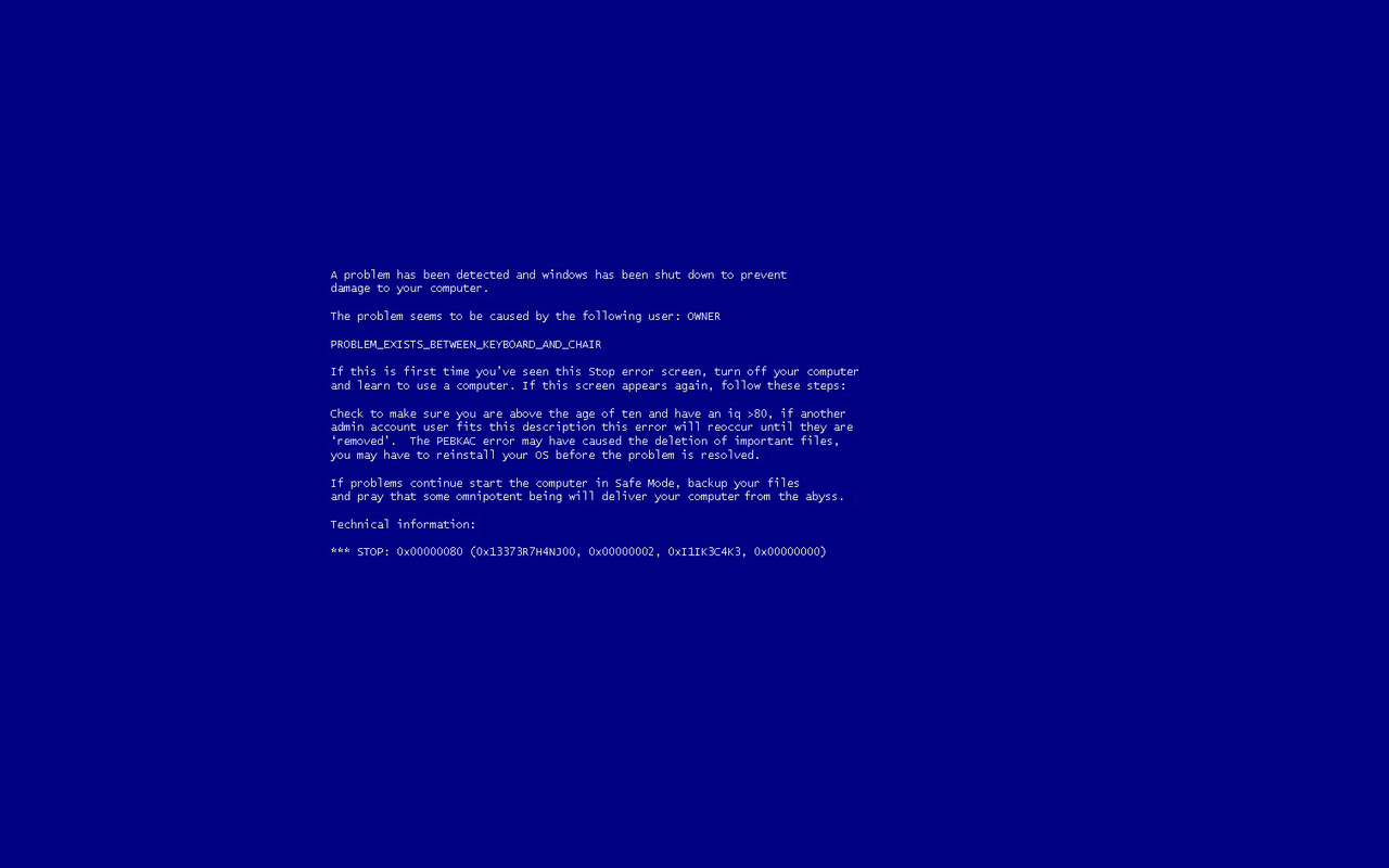 [Image - 18806] | Blue Screen of Death (BSoD) | Know Your Meme