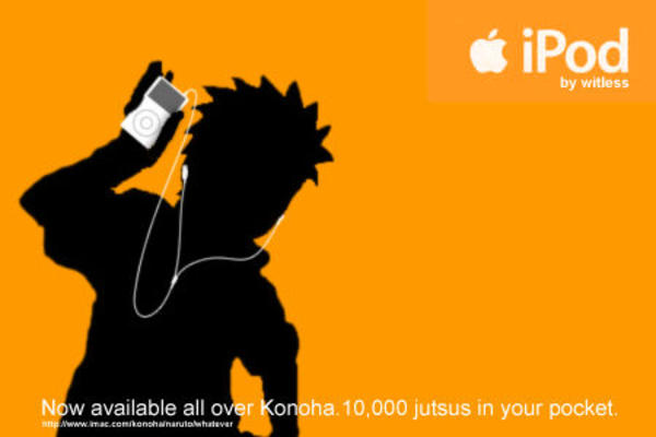 Naruto Version | iPod Ad Spoofs/Parodies | Know Your Meme