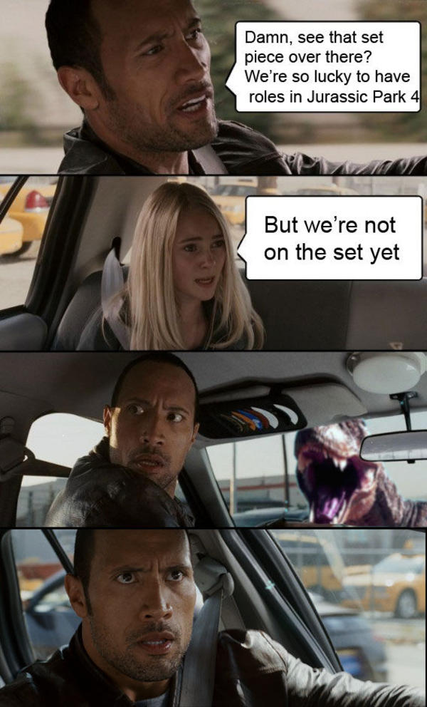 [Image - 21386] | The Rock Driving | Know Your Meme