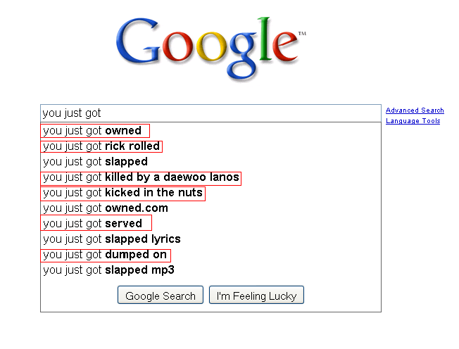 [Image - 21871] | Google Search Suggestions | Know Your Meme
