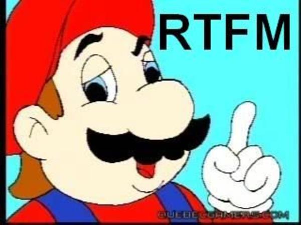 [Image - 22182] | RTFM | Know Your Meme