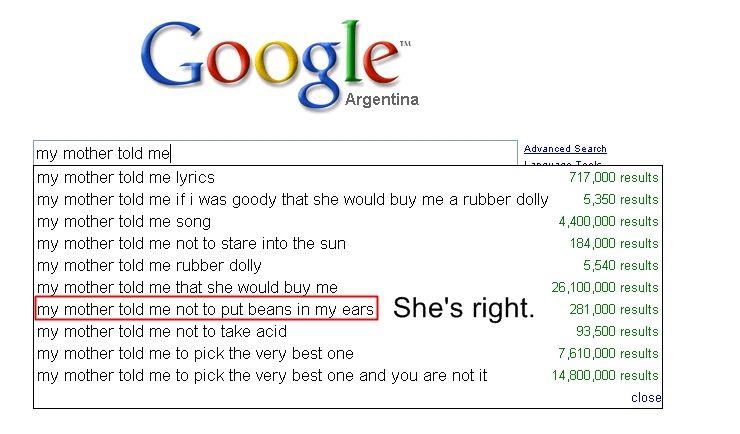 [Image - 22445] | Google Search Suggestions | Know Your Meme