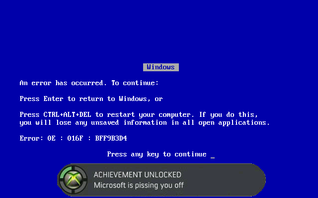 [Image - 22837] | Fake Xbox 360 Achievements | Know Your Meme