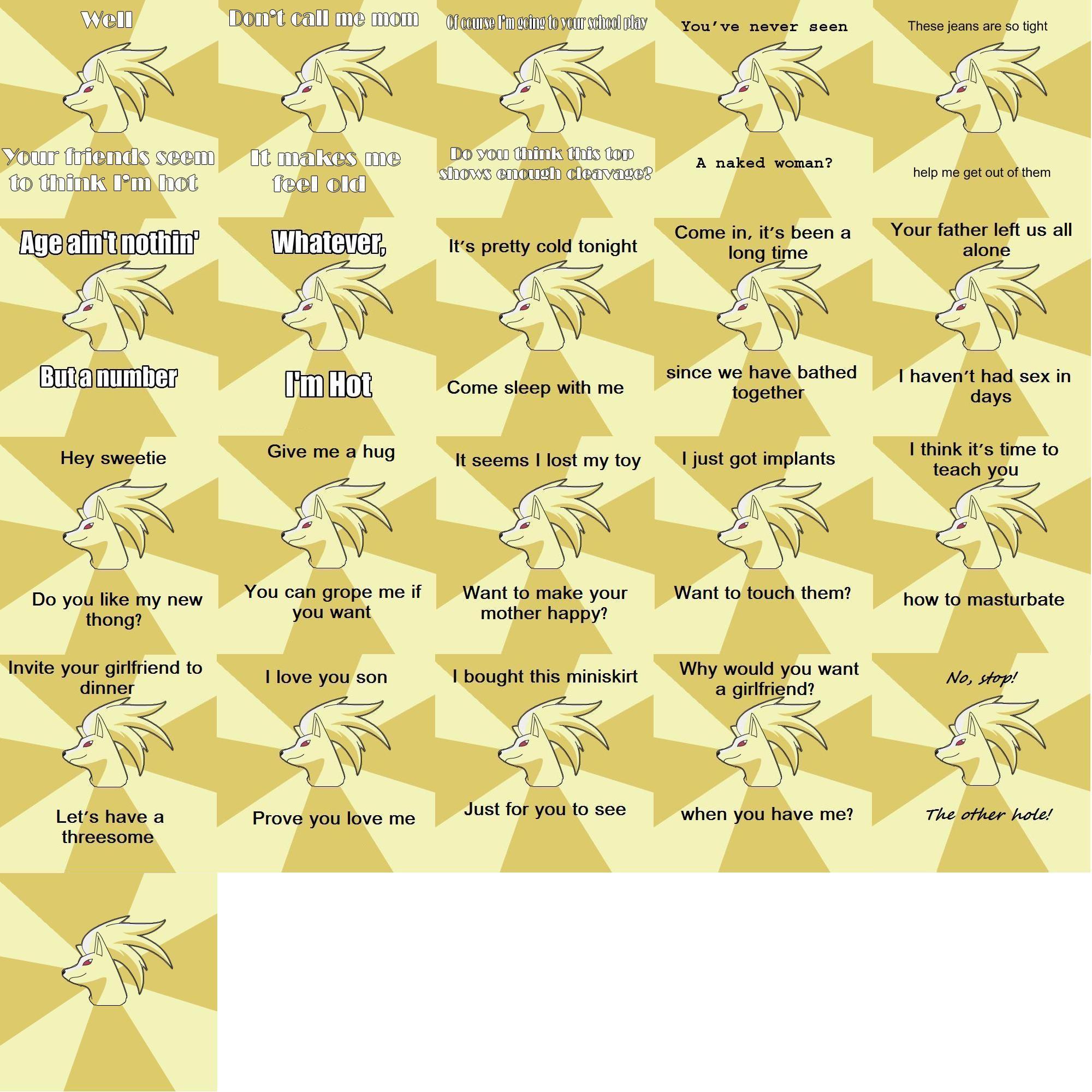 Ninetales collection | Pokeparents / Pokedads | Know Your Meme