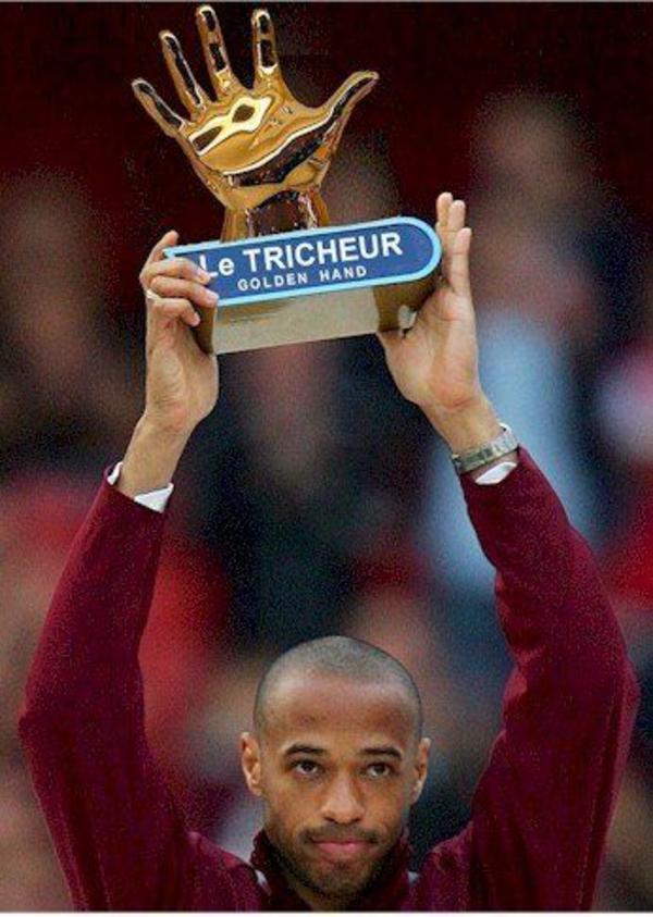 [Image - 27328] | Thierry Henry's hand | Know Your Meme