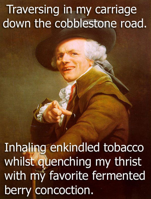 [Image - 28741] | Joseph Ducreux / Archaic Rap | Know Your Meme