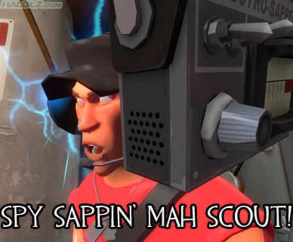 [Image - 35633] | Spy's Sappin' My / Mah Sentry | Know Your Meme