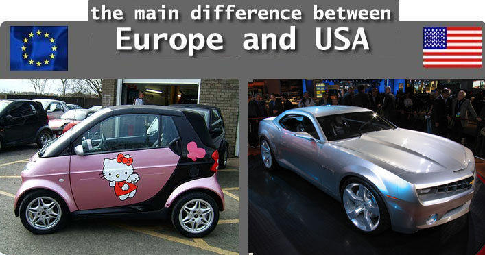 Car differences | The Main Difference Between Europe and USA | Know ...