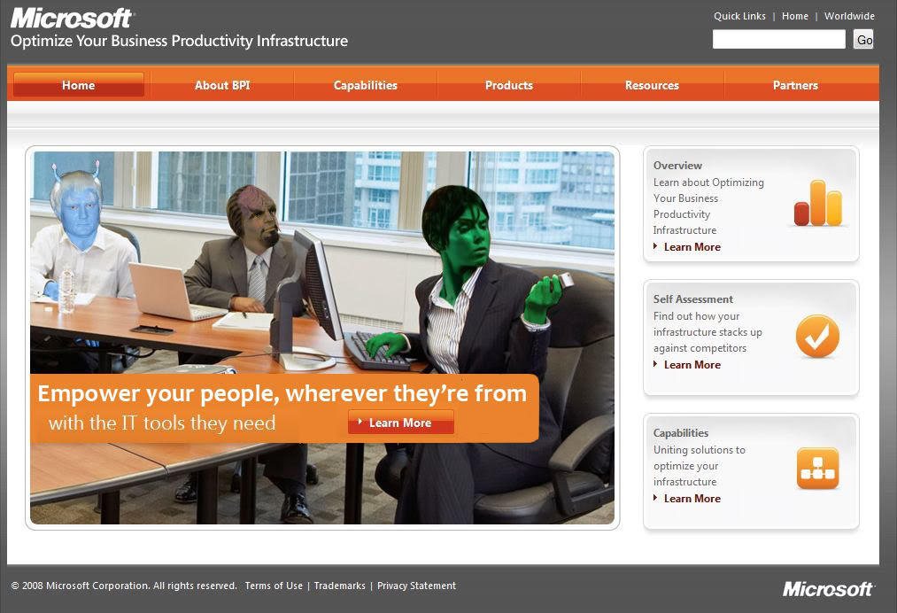 [Image - 39223] | Microsoft Ad Photoshop Controversy | Know Your Meme